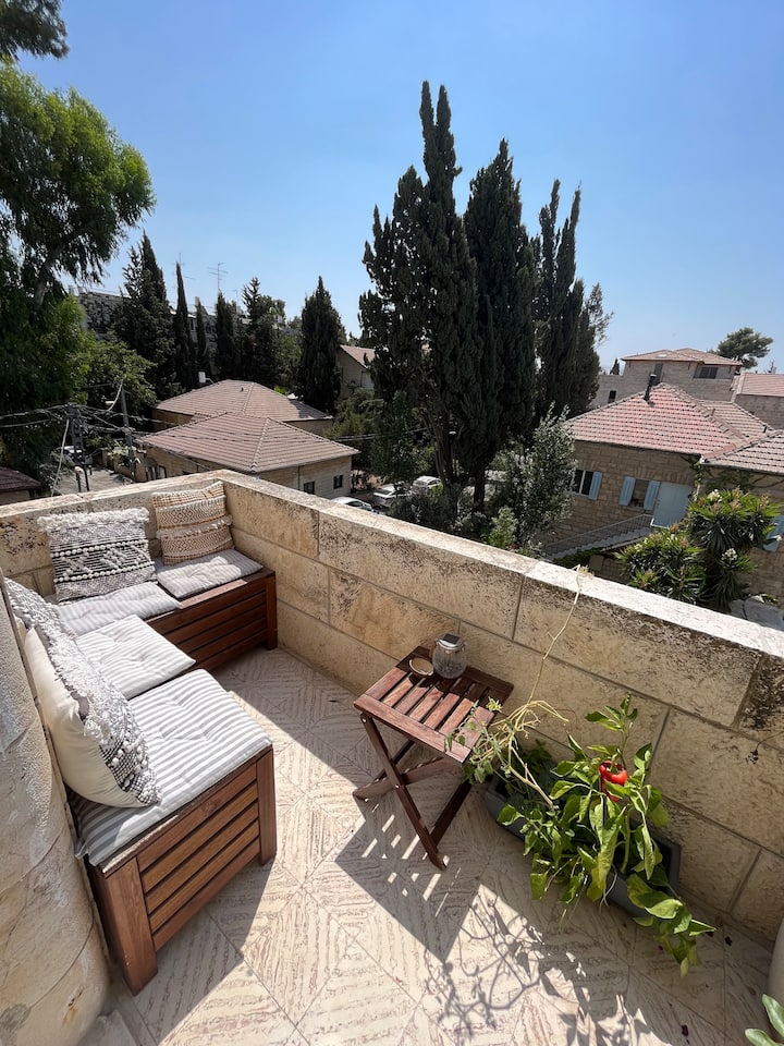 Lovely German Colony Flat With 2 Balconies - Jérusalem