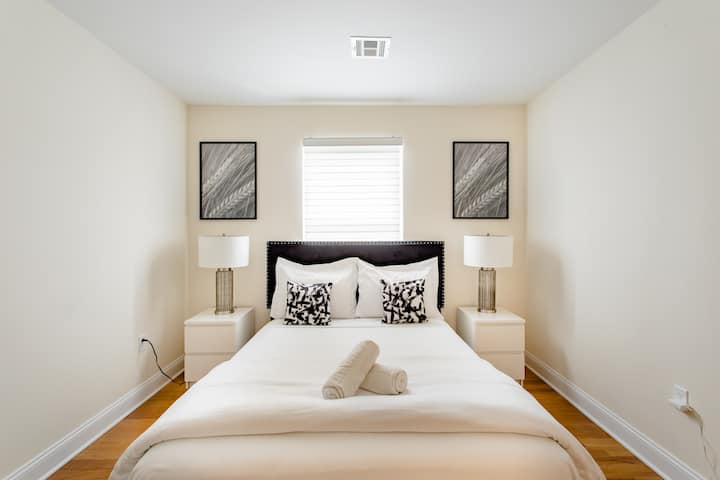 Polished Modern Newark Room -Ewr 10 Min Away - 紐約, NY