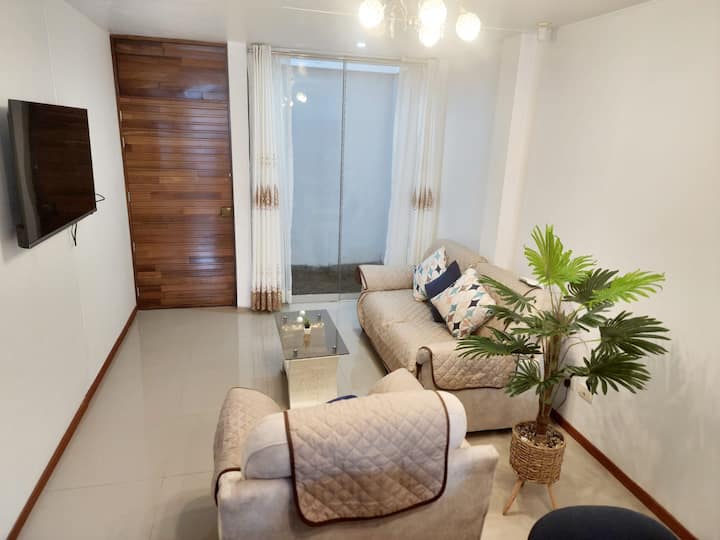 Apartamento Familiar En Huacachina - Santiago