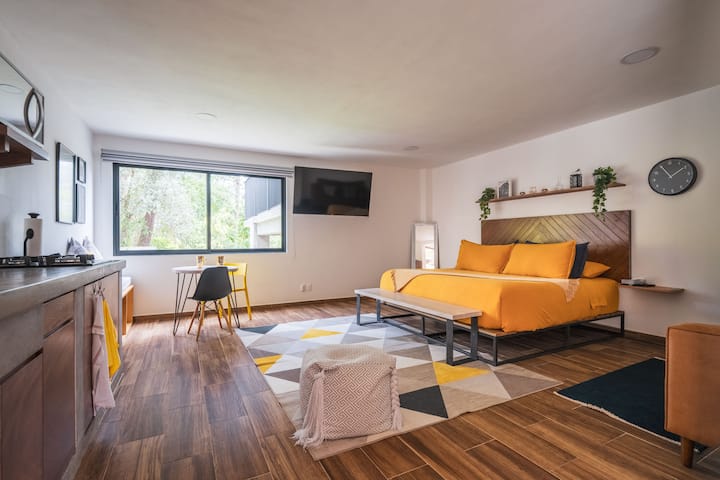Loft Acogedor En Hotel En Condominio En Avándaro - Valle de Bravo