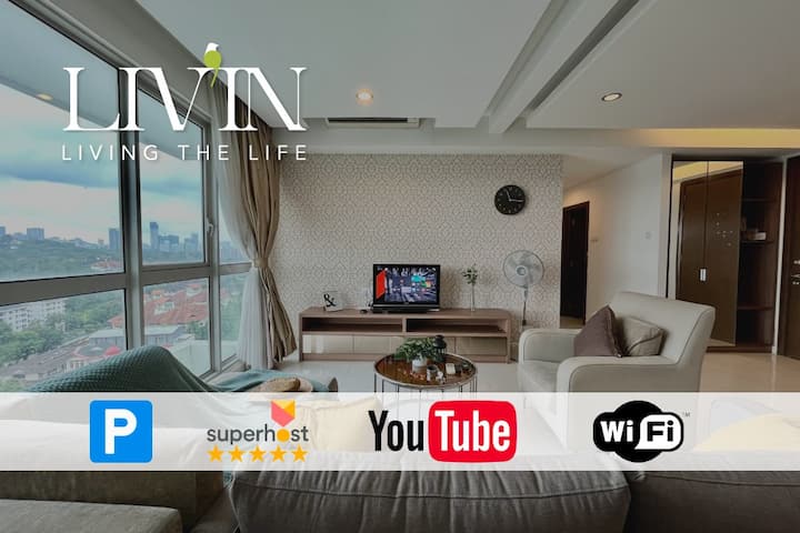 33 Kl City Family 3br @ Klcc View Infinity Pool - Kuala Lumpur