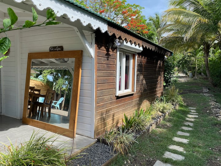 Charmant Bungalow Parc Tropical Proche Ville&plage - Saint-François