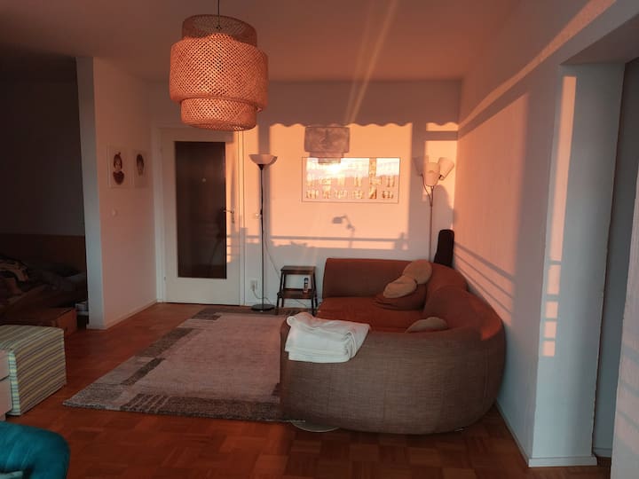 Icm-messe/ Sunset Appartement/ Blick üBer Muc 46m2 - München