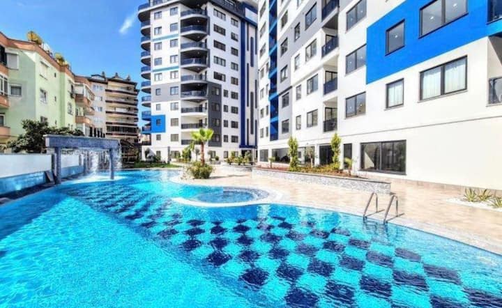 2+1 + Pool Cleopatra Beach - Alanya