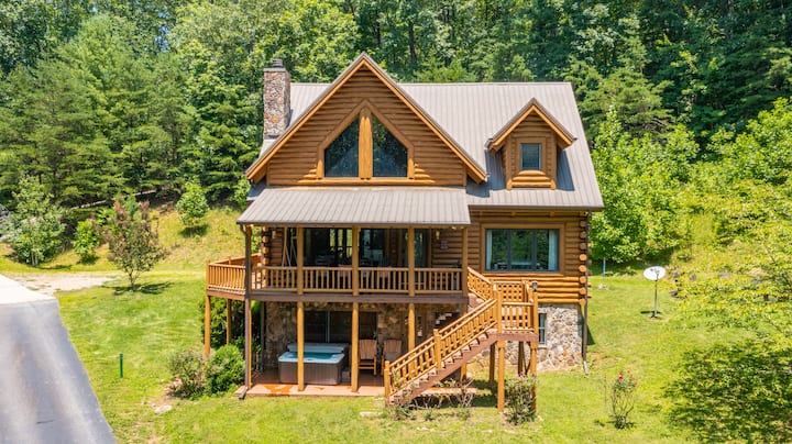 5bdr/for Families/game Room/hot Tub - Blairsville, GA