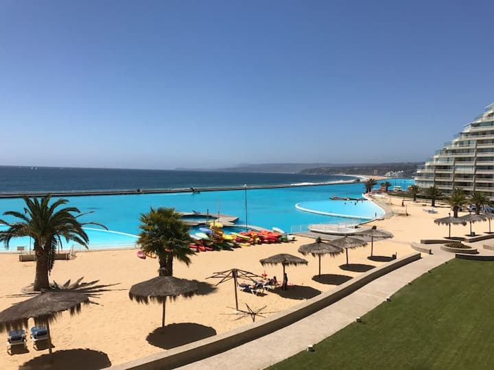 Depto San Alfonso Del Mar Con Vista Espectacular - Algarrobo