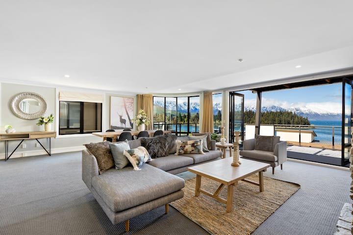 2-bed Lakefront Executive Apartment - The Beacon - Queenstown