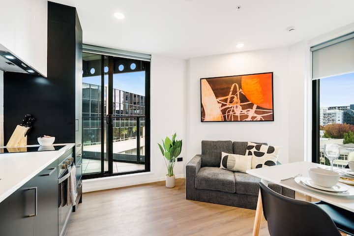 Cozy Aircon Studio Nearby Skytower -Pool Sauna Gym - Auckland