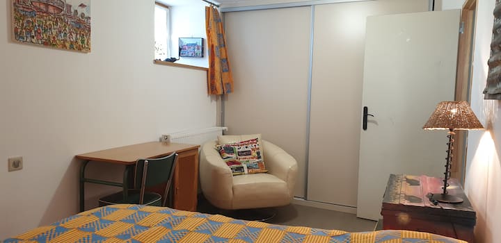 Chambre Privée 1 Personne - Soweto - Le Ruisset - Saint-Victor