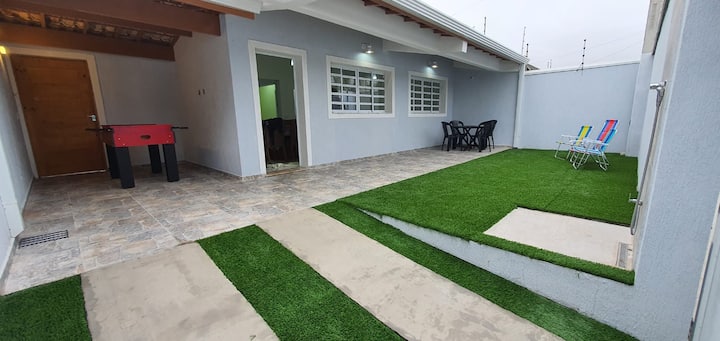 Casa No Balneário Oásis - 90m Da Praia - Peruíbe