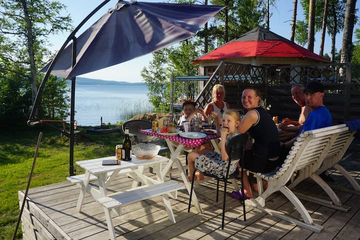 Nybyggt Hus+ Bastu, Precis Vid Sjön - Nora