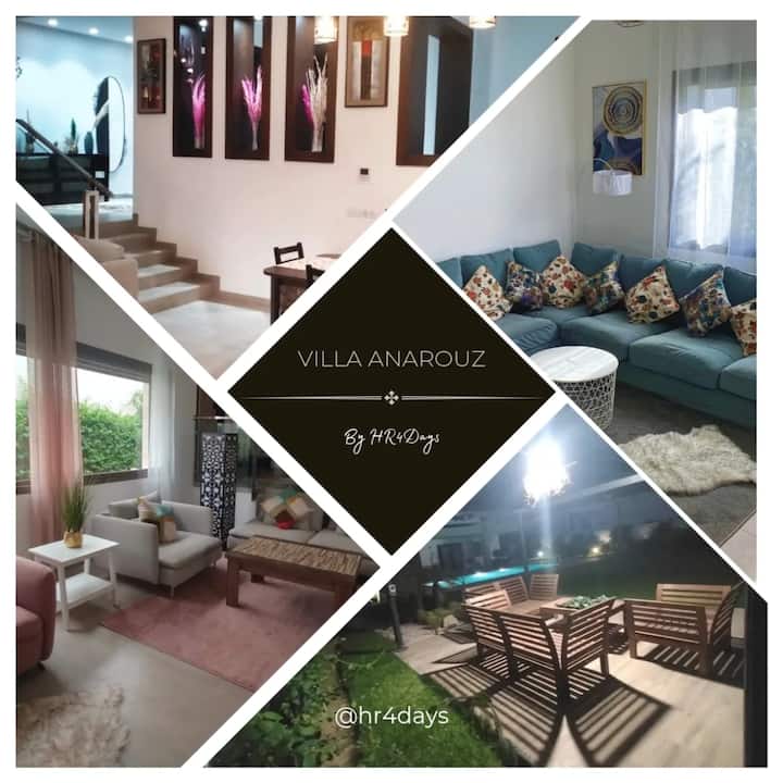 Luxury Villa Anarouz. Pool, Golf, Spa - Agadir