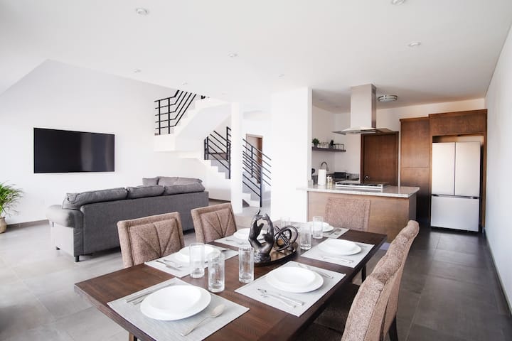 New! Modern House |Jacuzzi & Grill | 3br | - Ensenada