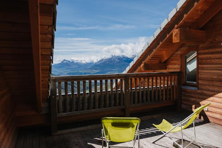 Bel Appartement Familial Avec Vue Panoramique - Les Orres