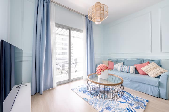 2min Metro Sea View Stylish 1 Bedroom Dubai Marina - Dubai