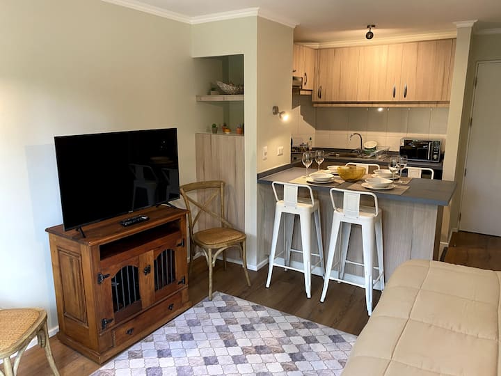 Precioso Departamento Nuevo En Pucón - Pucón