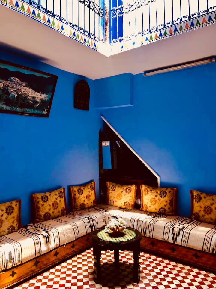 Chambre Privé, 2 Lits Simples Hostel Znika - Chefchaouen