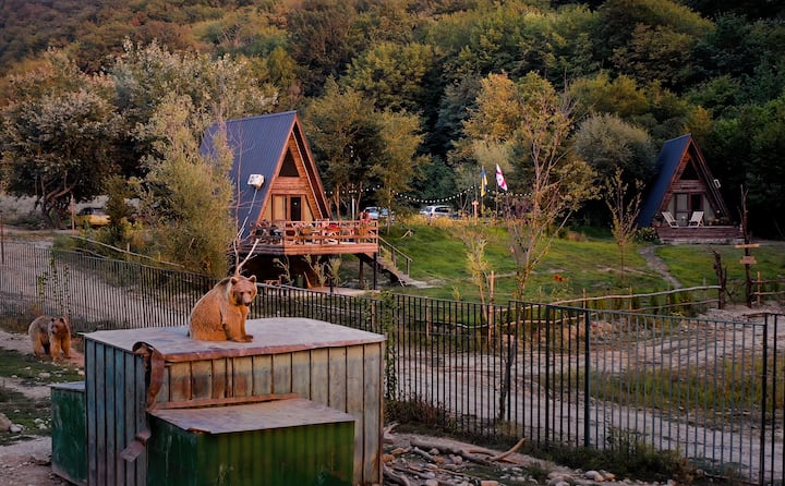 Datviani-balu- Cottage In The Middle Of Zoocenter - Georgien