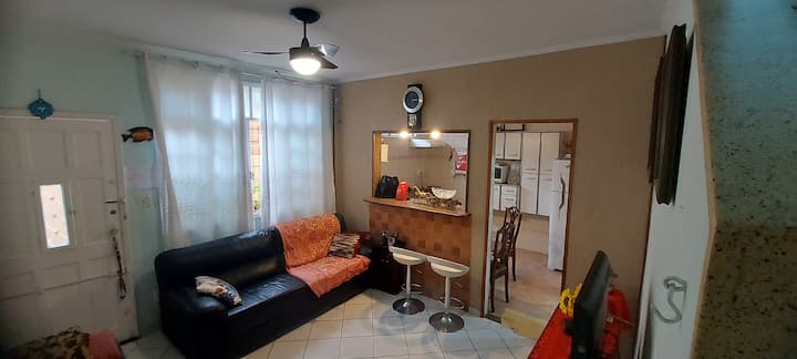 Apart Duplex Com Quintal Gonzaga Santos - Santos, Brasil
