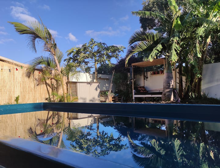 Kazita: Une Kaz Chaleureuse Avec Piscine. - Saint Pierre