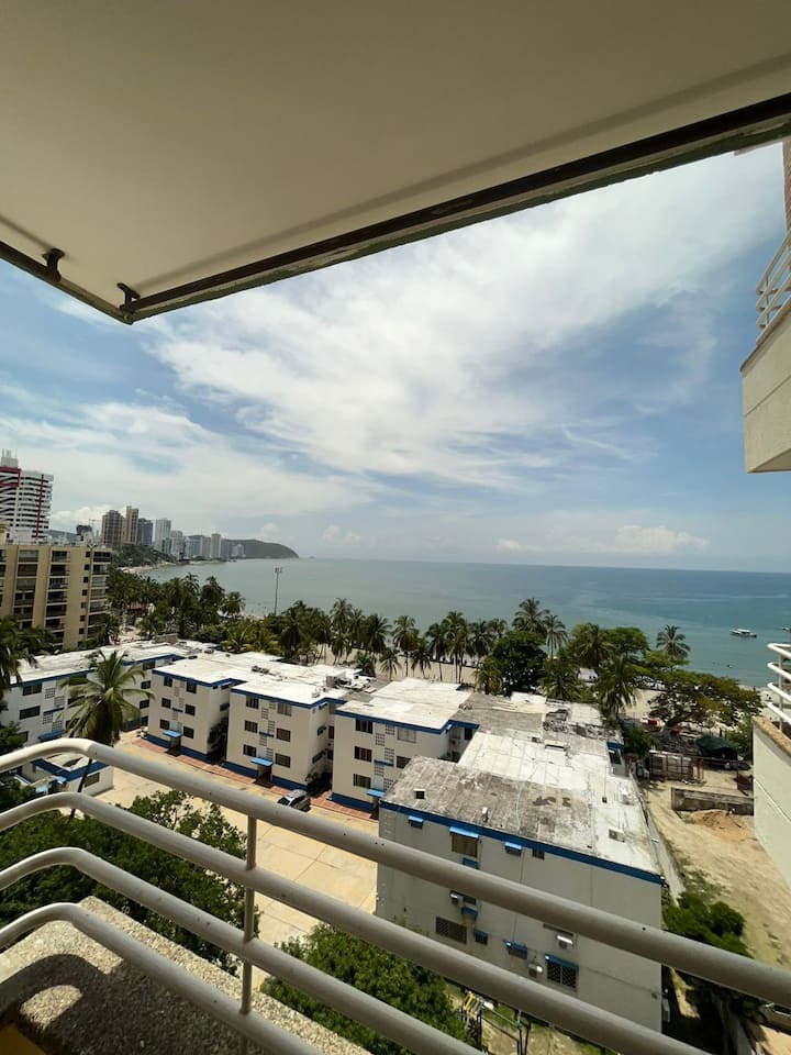 Lugar Encantador Con Vista Al Mar 801 - Santa Marta, Colombia