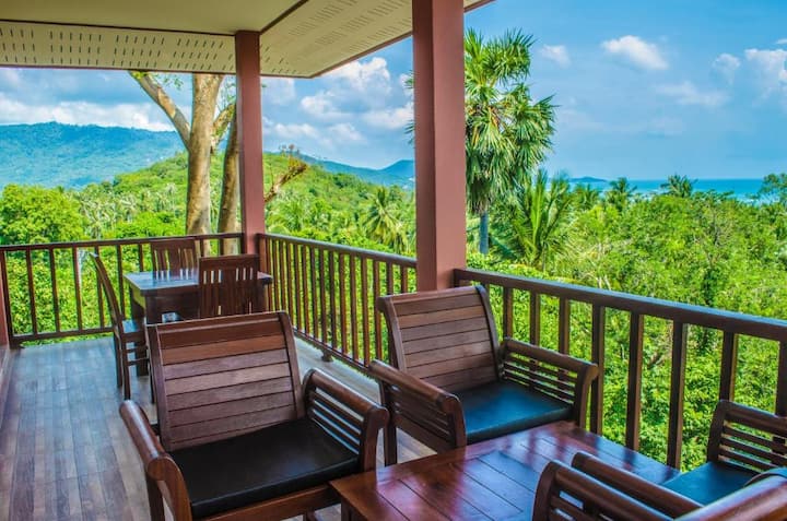 Pawpaw Resort - Sea View Bungalow 22 - Ko Samui