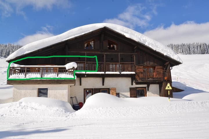 Appart 7p Chalet D'alpage 1873 Au Pied Des Pistes - Crest-Voland