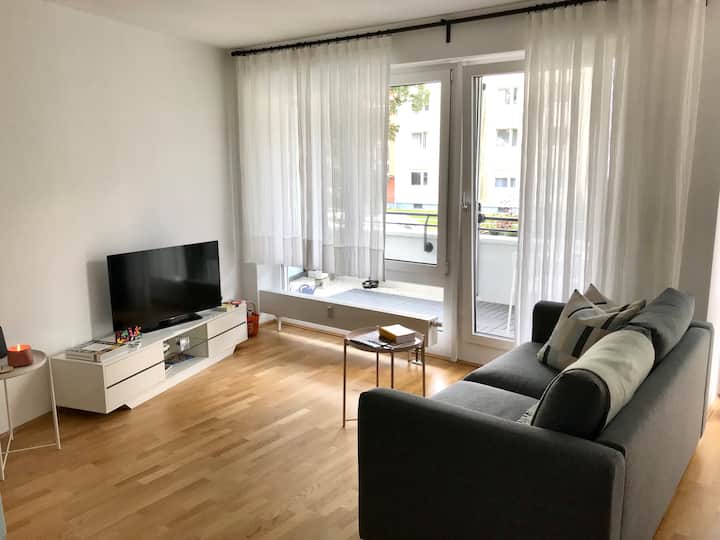 Monoambiente Minimalista, Balcón, 20 Min De Centro - Munich (Monacor di Baviera)