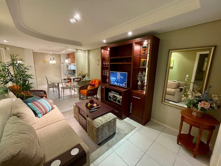 Acolhedor E Bem Decorado Apto A 1km Da Rua Coberta - Gramado