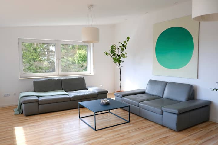 Helle 100qm Wohnung Im Zentrum, Schöner Ausblick - Lahntal