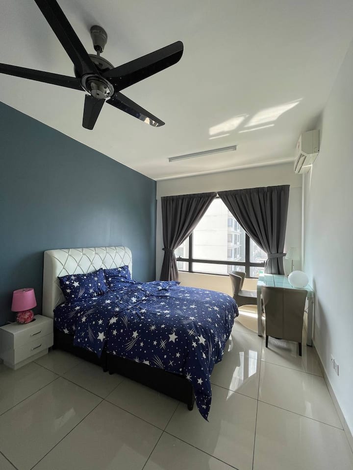 Blue Aesthetic Luxury Seaview 3 Min Drive Sunway - Perai