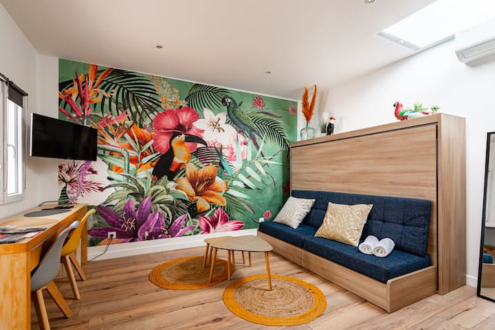 Studio Avec Terrasse Et Jacuzzi Extérieur - Dijon