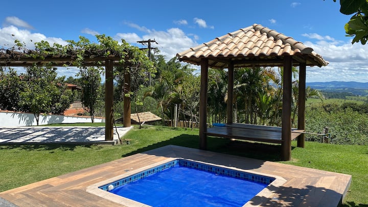 Casa De Campo Em Atibaia Em Meio à Natureza - Atibaia
