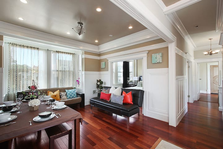 Beautiful 4-bedroom Apartment In Nopa - 舊金山, CA