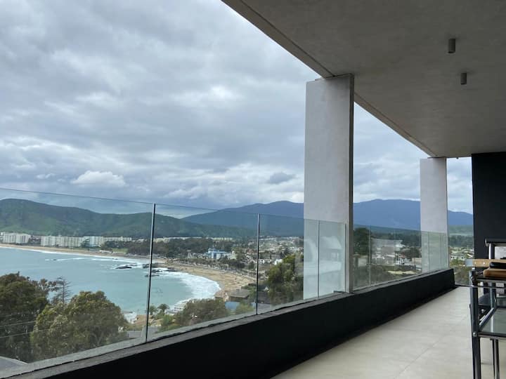 Depto Nuevo Con Espectacular Vista Al Mar - Papudo