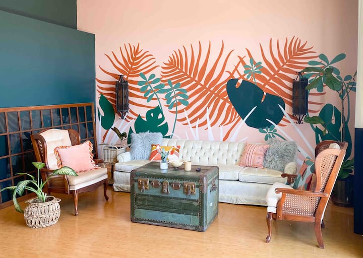 Huge 2 Floor Penthouse Loft + Balcony W/city View - Fresno, CA