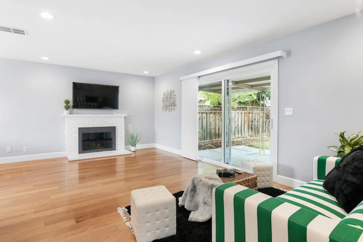 Jane's Home (Do) | 3b2b House + Ac + Free Parking - San Jose, CA