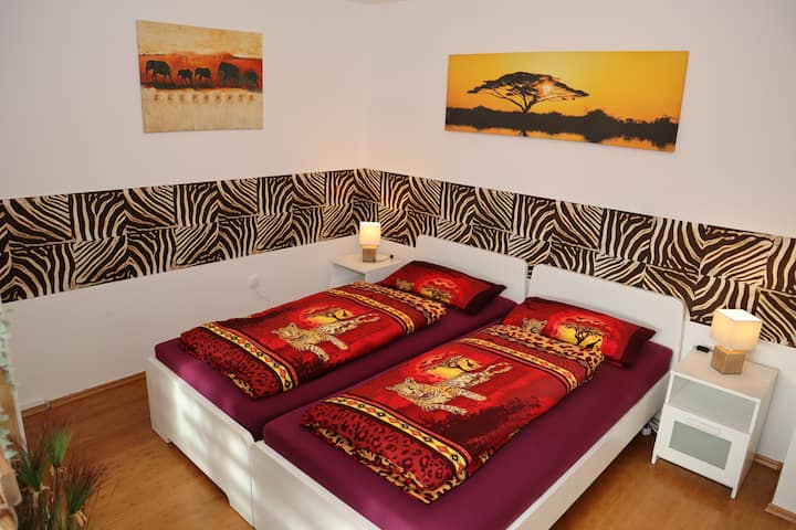 Apartment Globetrotter „Afrika Asien“ - Villingen-Schwenningen