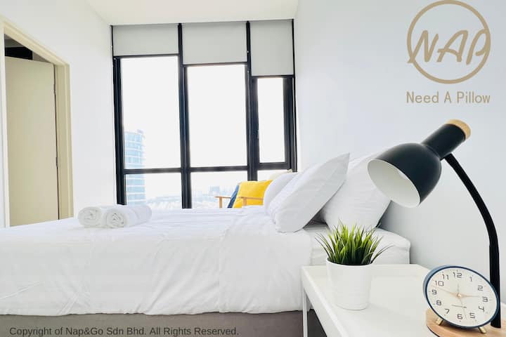 (Ryu) Kl Sentral 5 Mins 2br 7px 40'tv - Malaysia