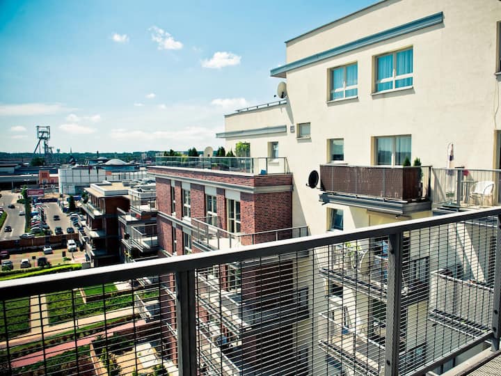 Apartamenty Ktw Dębowe Tarasy-klimatyzacja I Taras - Katowice