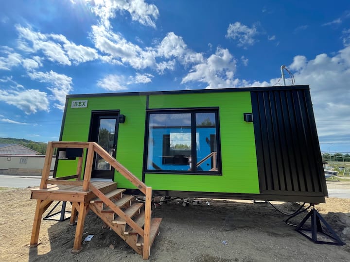 Petit Appart Vert Lime Au Coeur Du Village - La Tuque