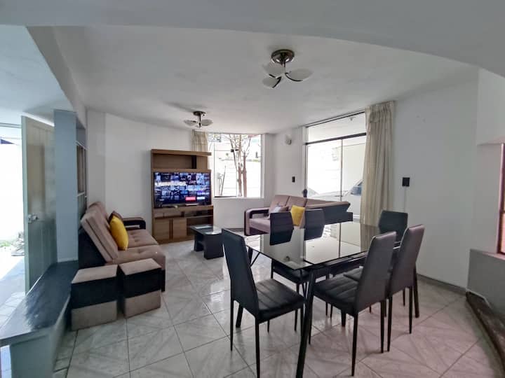 Dpto En Arequipa 1° Piso (3 Hab, 6 Camas, 2 Baños) - Arequipa