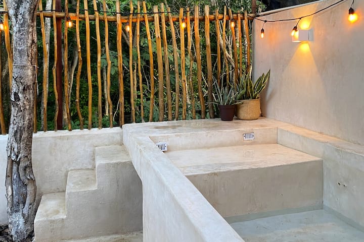 Casa Con Tina Y Vista A La Selva - Puerto Morelos