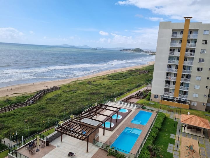 Apartamento Com Vista Para O Mar E Pé Na Areia - Barra Velha