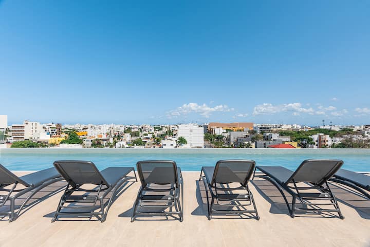 Chic Studio With Pool In Playa Del Carmen - Playa del Carmen