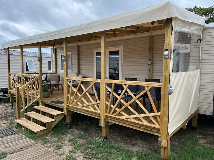 Mobil Home Camping Les Viviers - Lège-Cap-Ferret