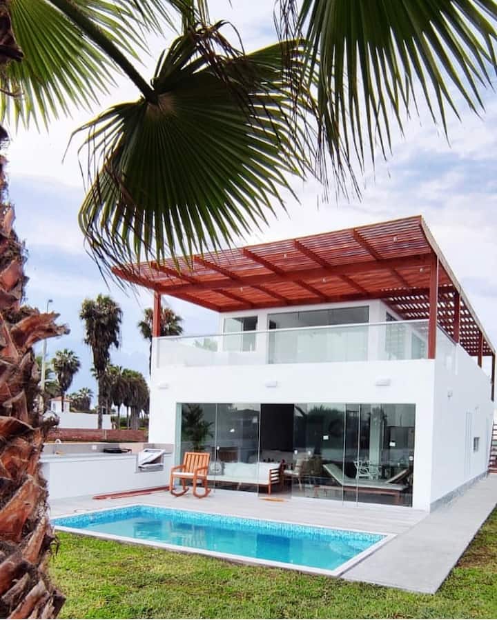 Linda Y Moderna Casa De Playa Bujama - Asia - Mala