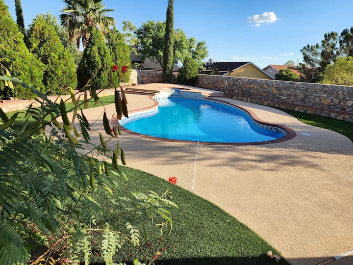 Wonder Vip House With Heated Pool And Jacuzzi - El Paso