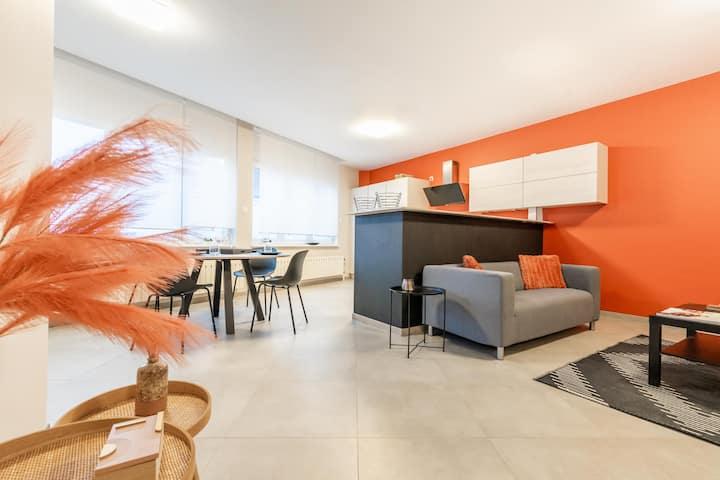 Rénové Et Cosy + Parking Privé Gratuit - Dour