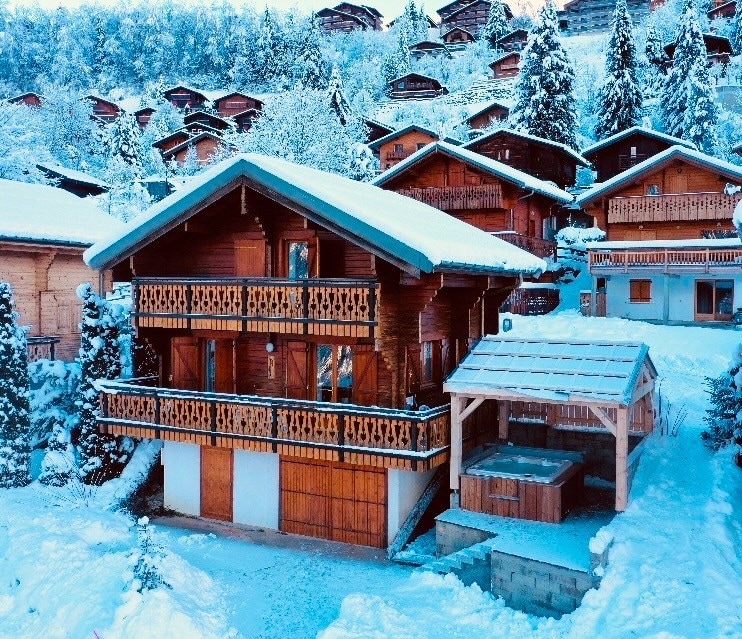 Chalet individual para 8 personas Jacuzzi ext. en Chatel - Chalets en ...